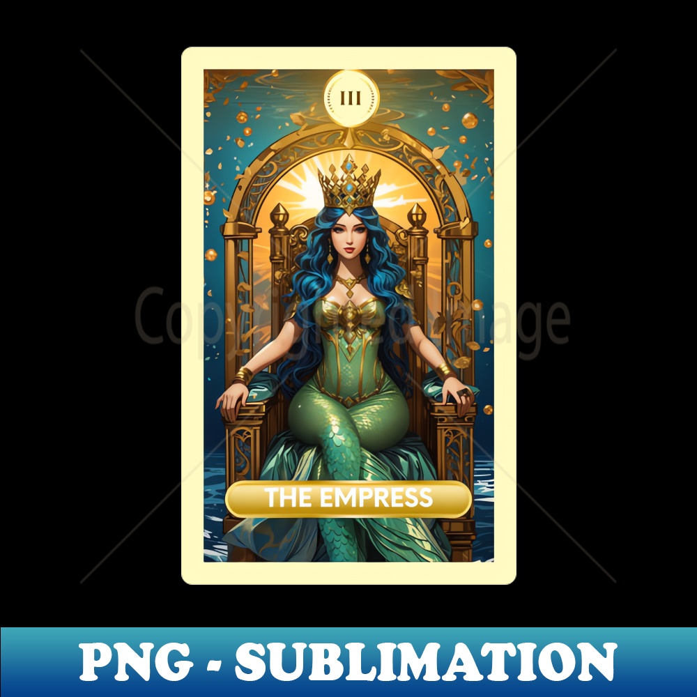 The Empress Card From the Light Mermaid Tarot Deck - High-Re | Inspire ...