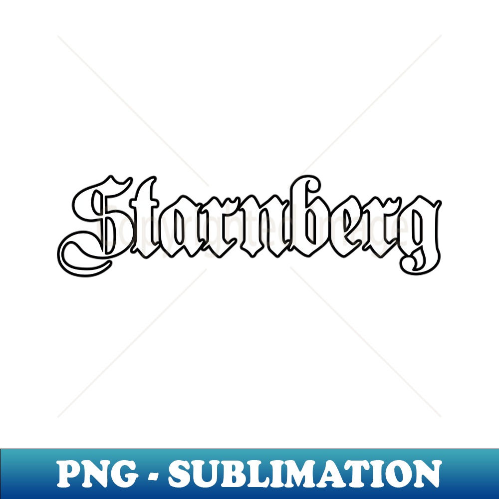 Starnberg written with gothic font - Signature Sublimation P - Inspire ...