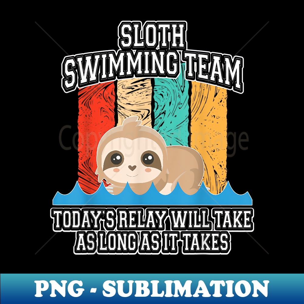 Sloth Swimming T Heartbeat Synchronized Swimmer - High-Resol - Inspire ...