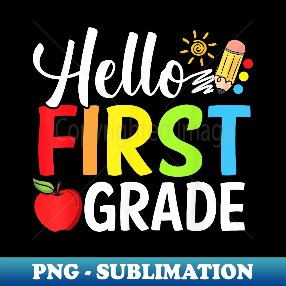 Hello First Grade Team 1st Grade Back to School Teacher - Ae | Inspire ...