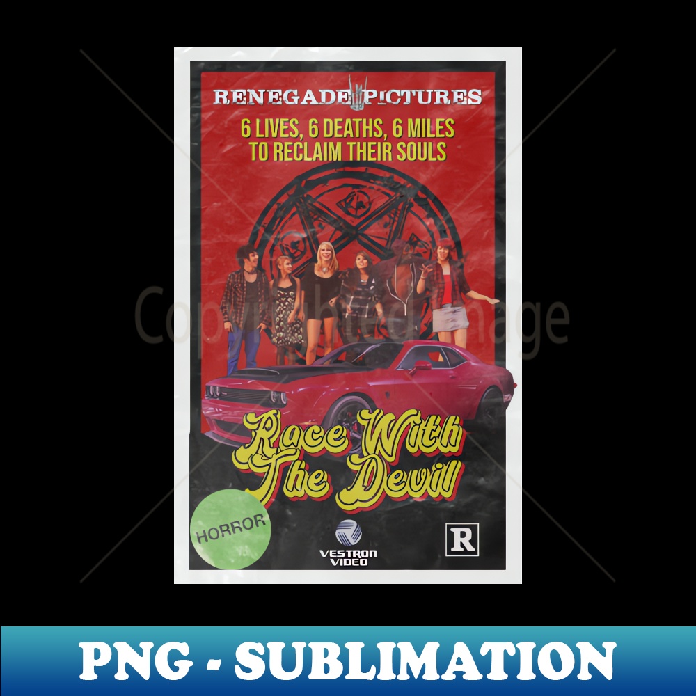 Race With the Devil VHS Poster - Stylish Sublimation Digital - Inspire ...