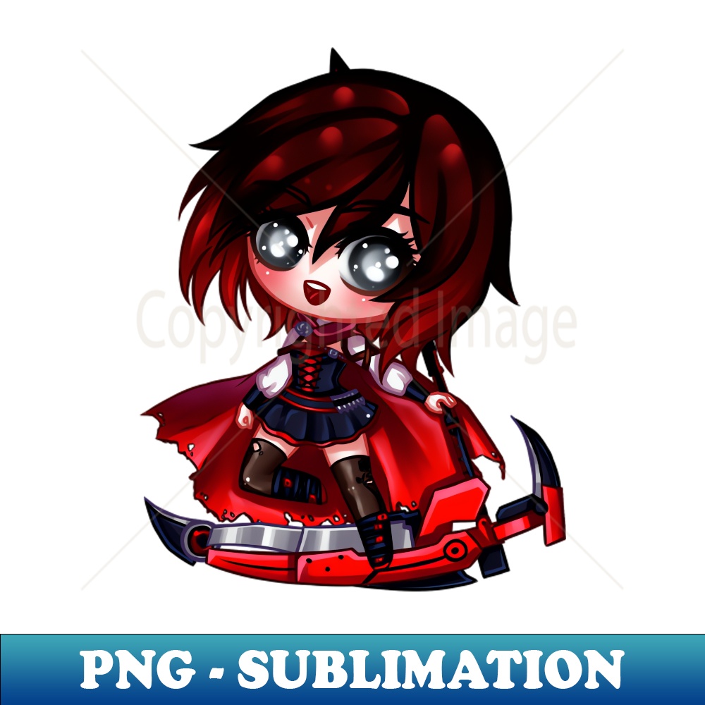 Ruby chibi - High-Resolution PNG Sublimation File - Unleash - Inspire ...