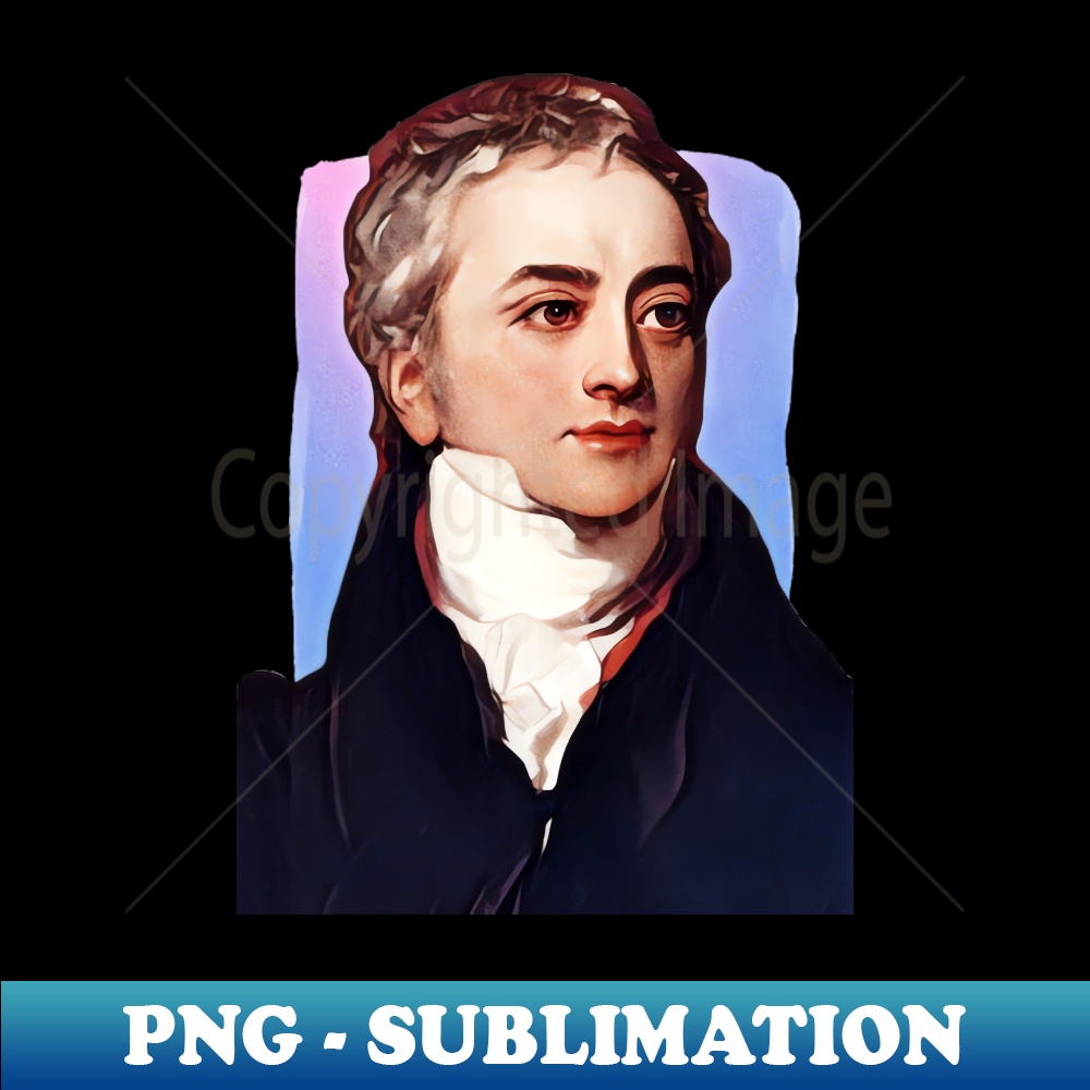 British Polymath Thomas Young illustration - Retro PNG Subli | Inspire ...