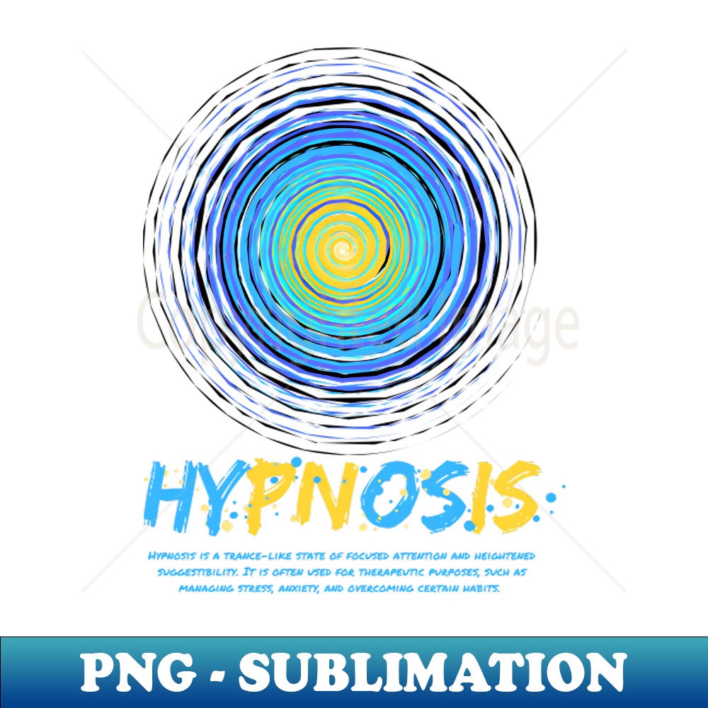 HYPNOSIS - Modern Sublimation PNG File - Defying the Norms | Inspire Uplift