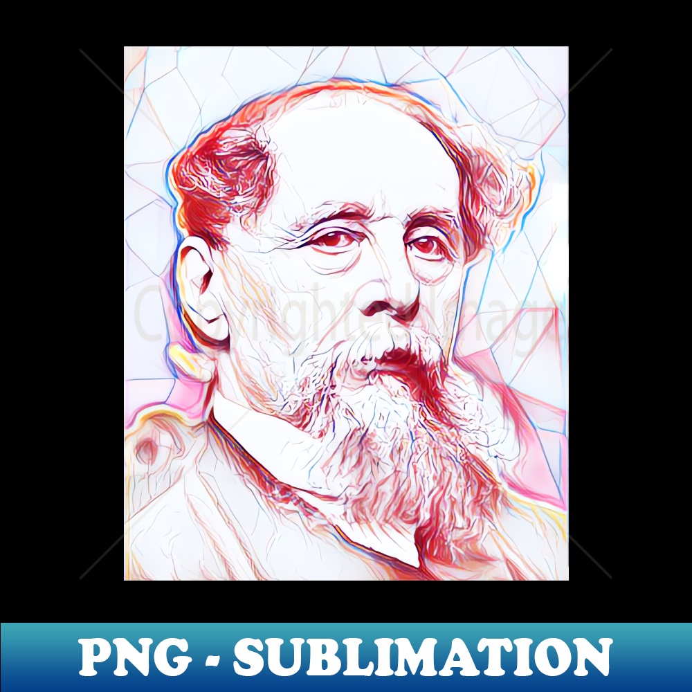 Charles Dickens Portrait charlles dickens line art - Profes | Inspire ...