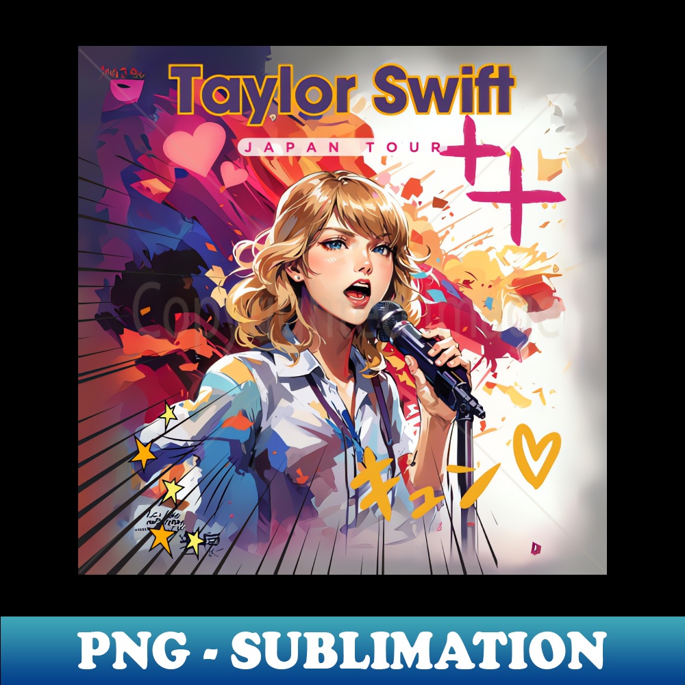 Taylor Swift - Bootleg Tribute to Japan Tour Anime Artwork - | Inspire ...