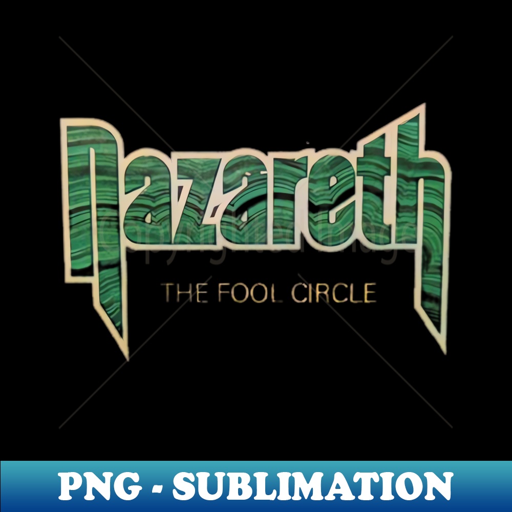 Nazareth - PNG Transparent Sublimation Design - Bold & Eye-c - Inspire ...