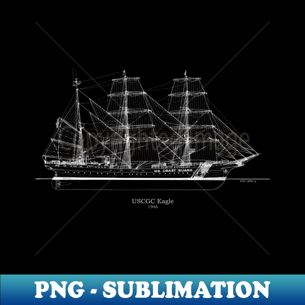 United States Coast Guard Cutter Eagle wix-327 - P - Modern | Inspire ...