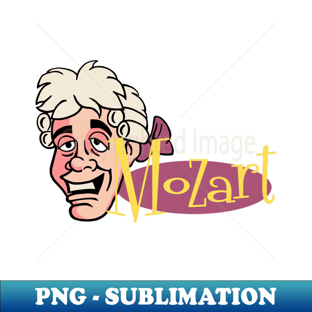 Mozart - PNG Transparent Digital Download File for Sublimati | Inspire ...