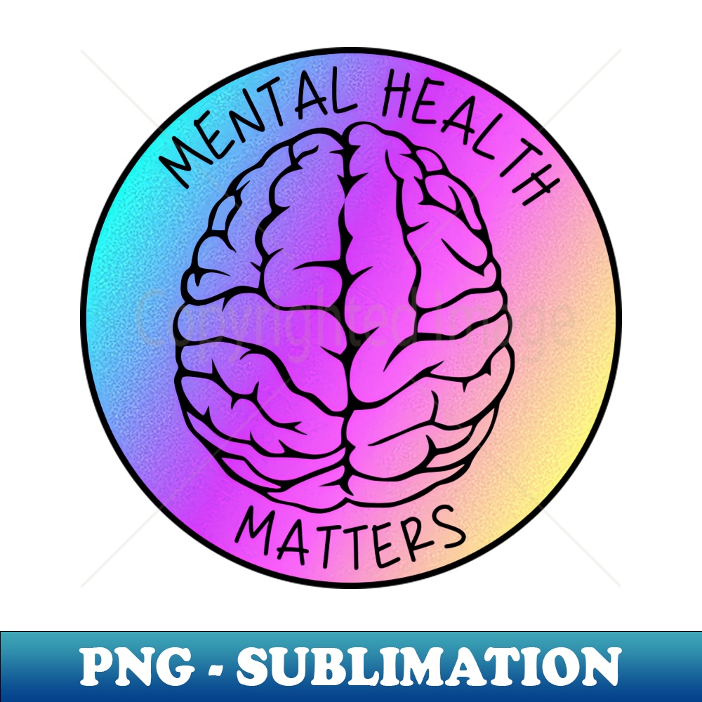 Mental Health Matters Brain Illustration - Special Edition S | Inspire ...