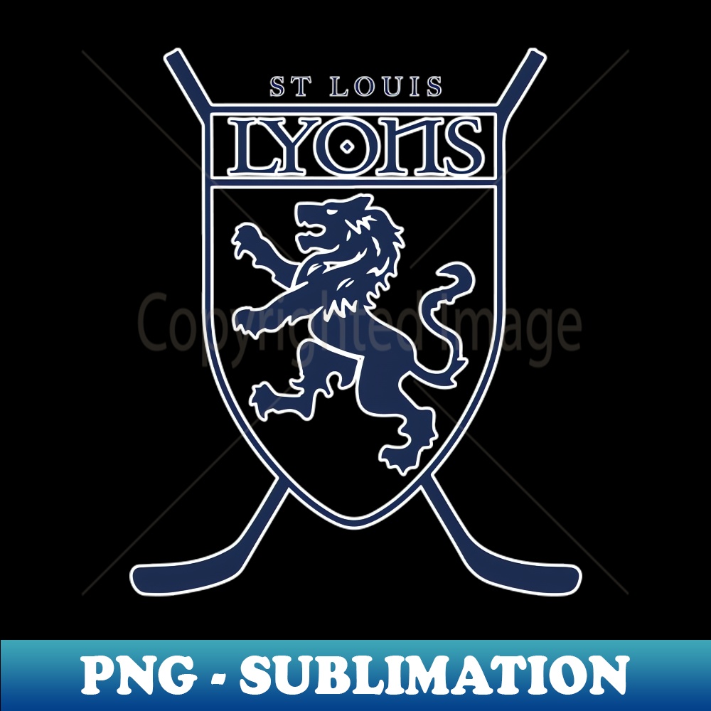 Lyons logo White outline - PNG Transparent Sublimation File - Inspire ...