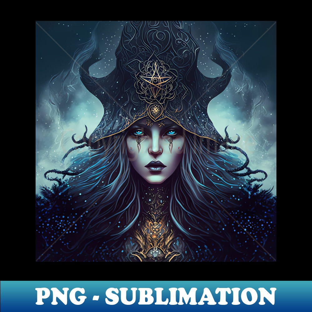 Abstract witch art - PNG Transparent Sublimation File - Fash - Inspire ...