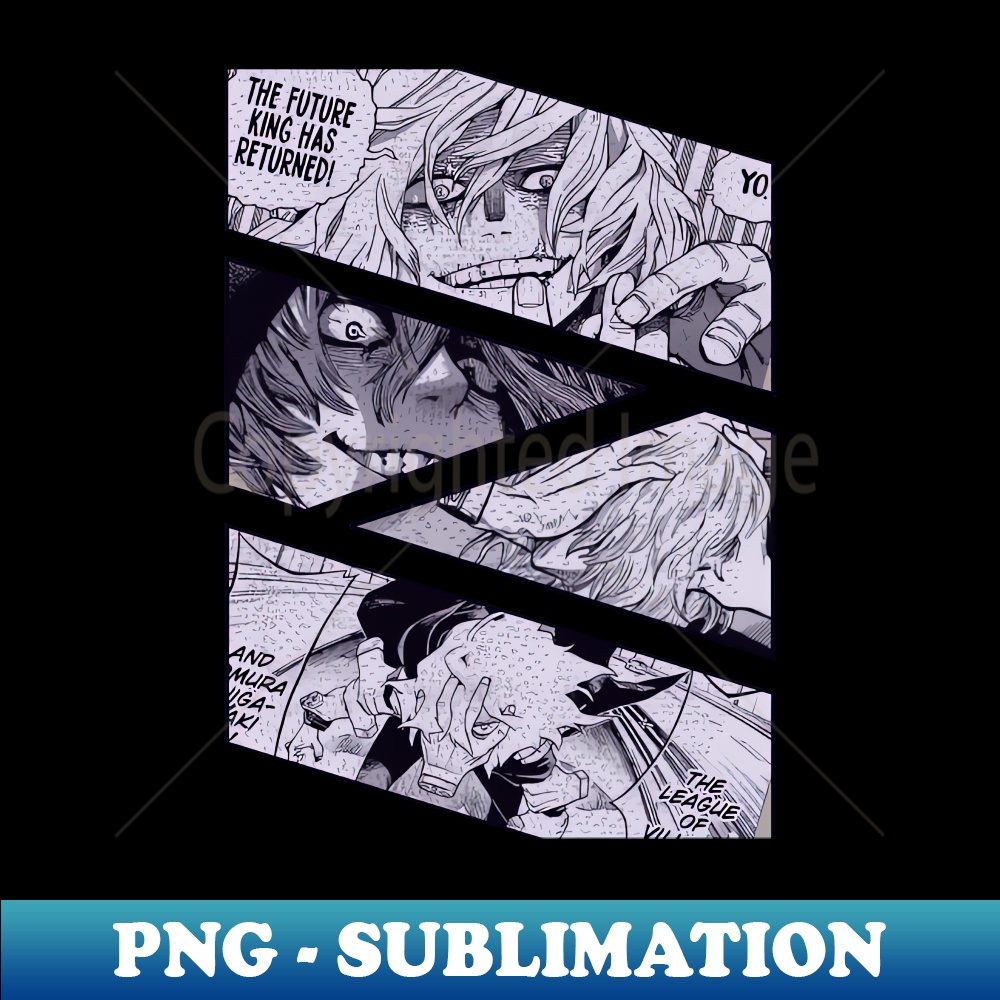 Tenko Shimura Tomura Shigaraki Manga Panels My Hero Academia | Inspire ...