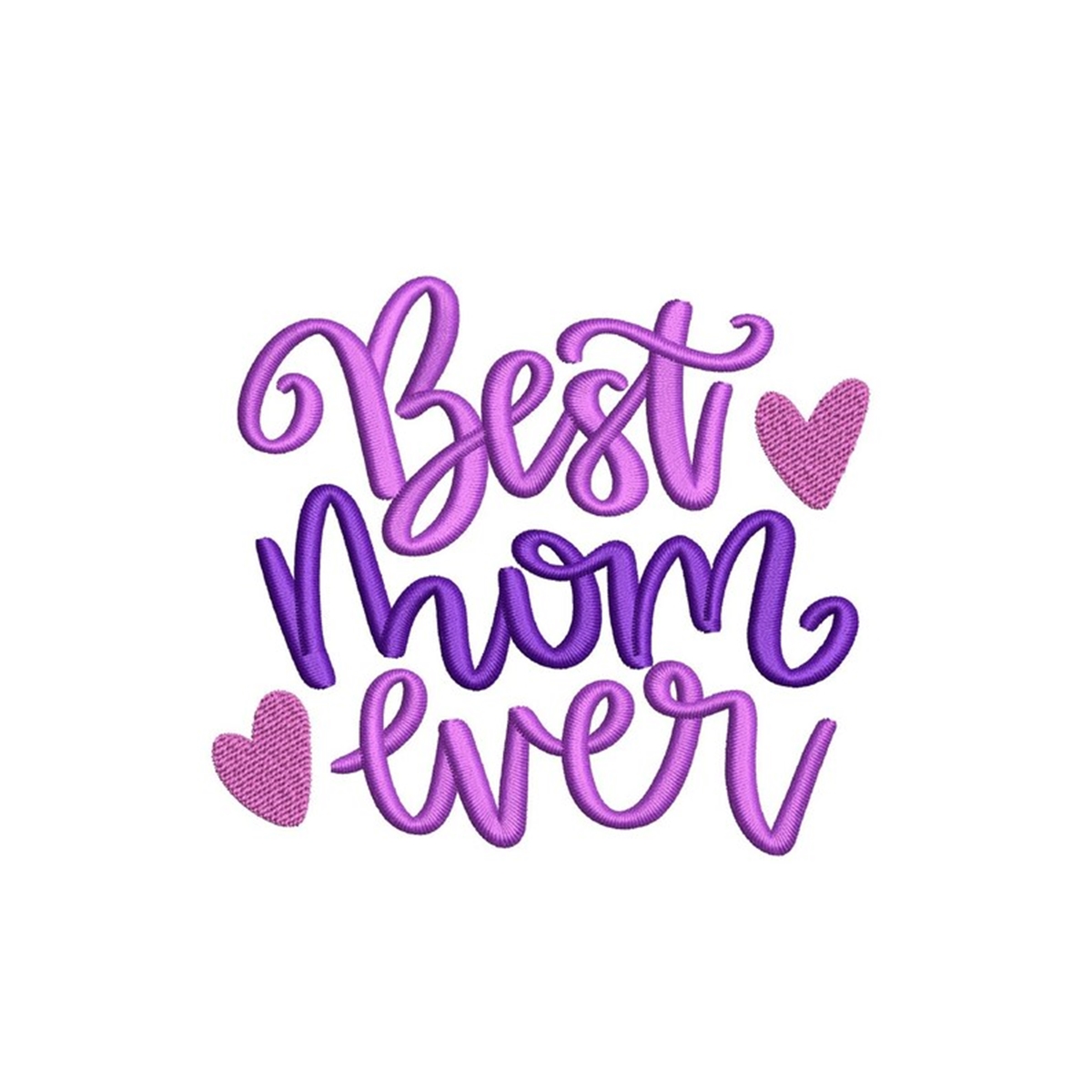 Best Mom Ever Embroidery Design, Mother's Day Gift Embroider | Inspire ...