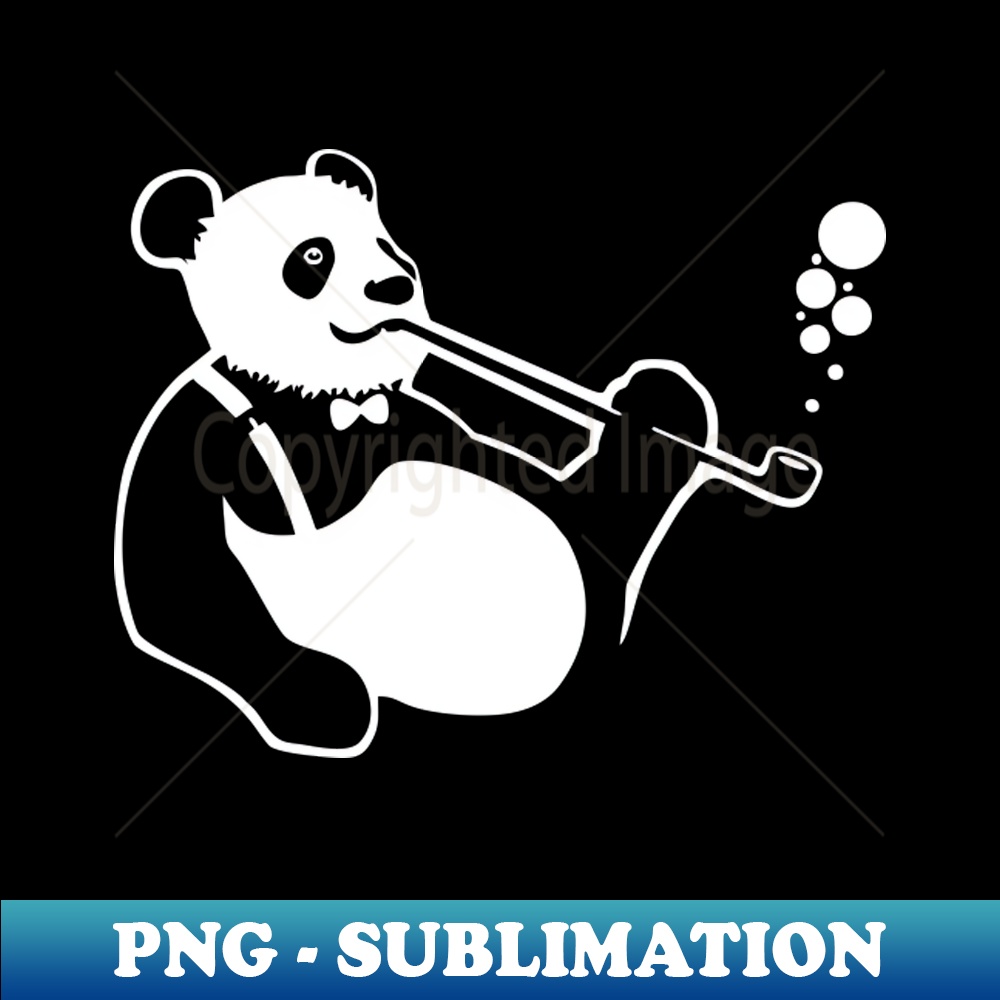 Smoking Panda - Stylish Sublimation Digital Download - Bring - Inspire ...