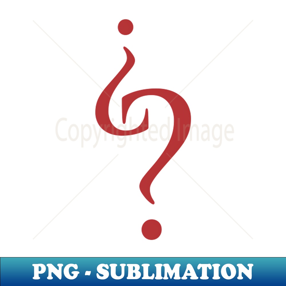 Question Mark - Digital Sublimation Download File - Vibrant | Inspire ...