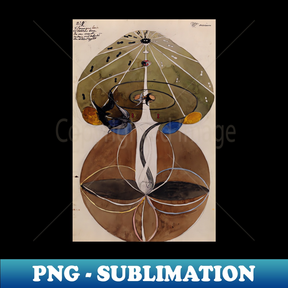 High Resolution Hilma af Klint The Tree Of Knowledge No 2 Se | Inspire ...
