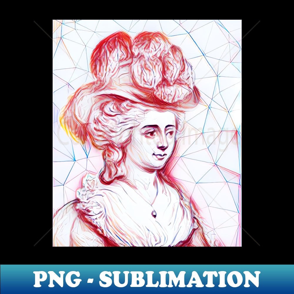 Frances Burney Portrait Frances Burney Artwork Line Art - S | Inspire ...