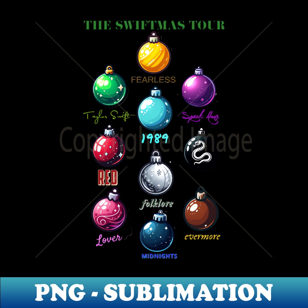 The Swiftmas Tour - Professional Sublimation Digital Downloa - Inspire ...