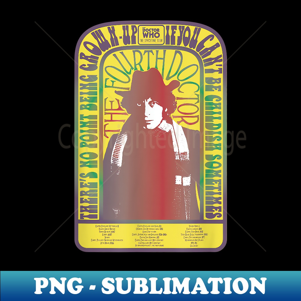 Doctor Who Spacetime Tour 4th Doctor Baker - High-Quality PN | Inspire ...