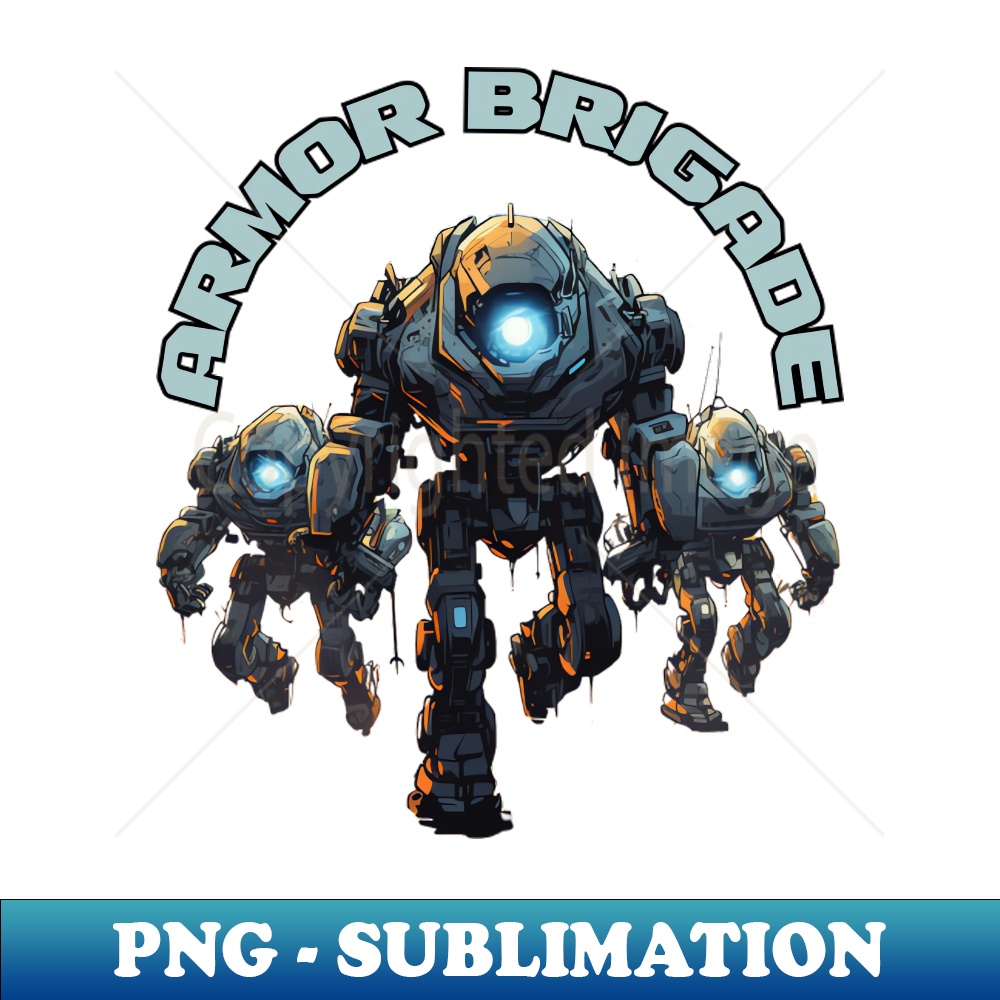 Futuristic Battle Robots Names of Power Armor Brigade - Retr | Inspire ...