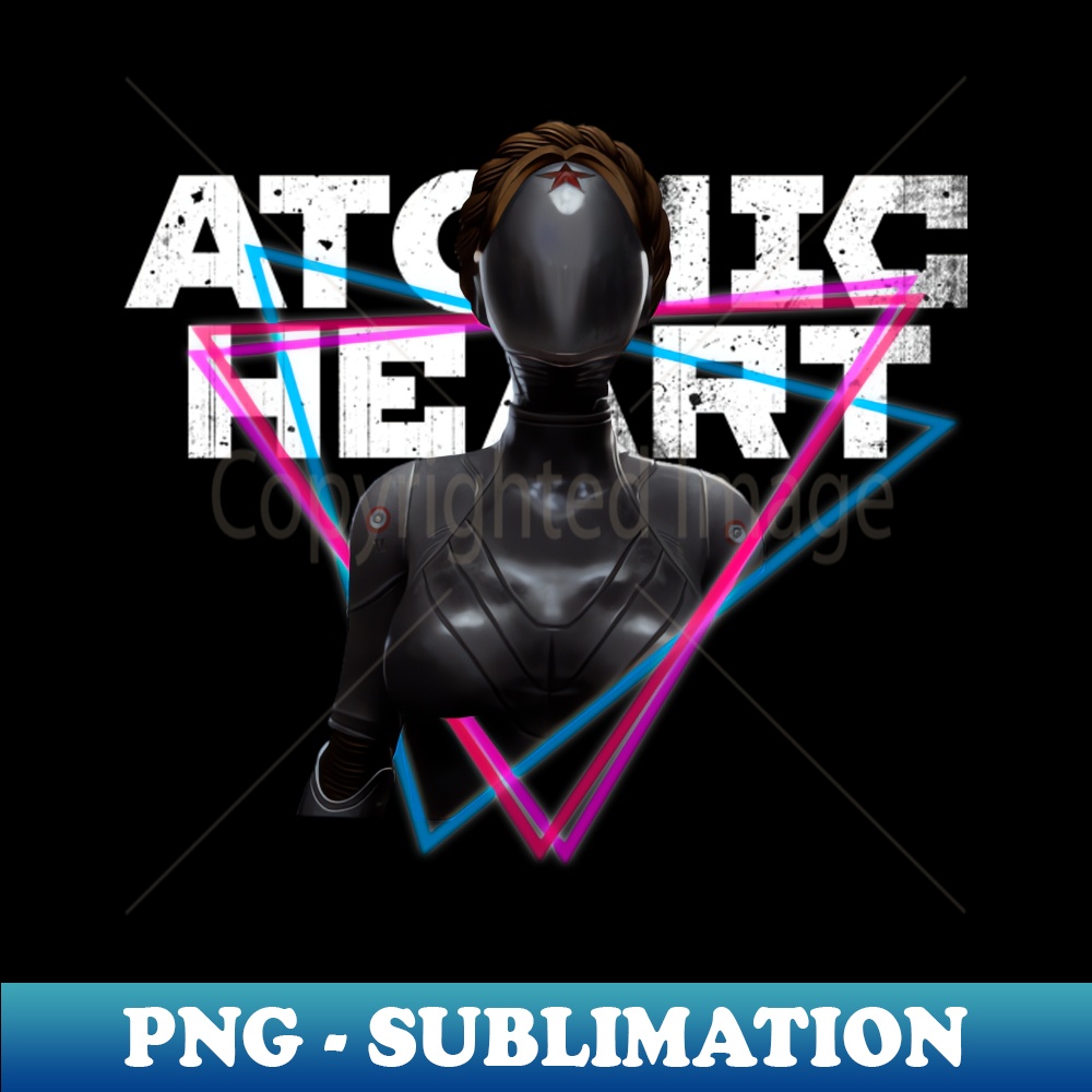atomic heart - Professional Sublimation Digital Download - A | Inspire Uplift