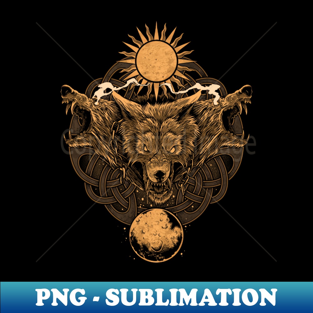 Norse Ragnarok Wolves Viking Mythology Pagan Fenrir Wolf - H | Inspire ...