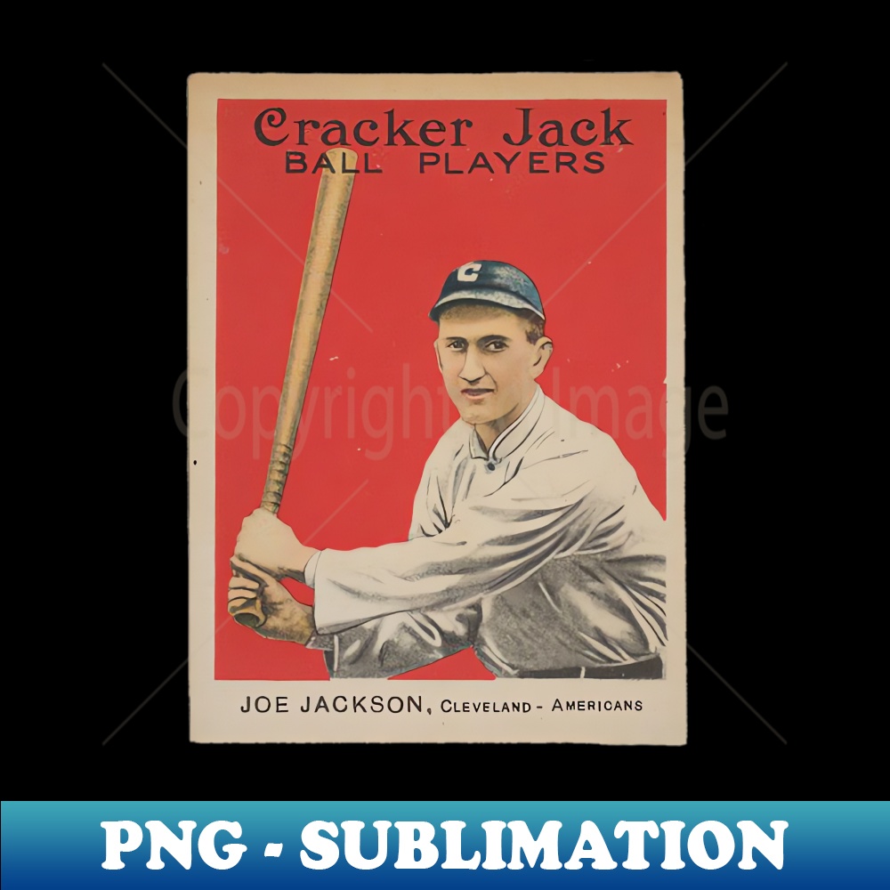 Shoeless Joe Jackson 1914 Cracker Jack Baseball Card - Premi | Inspire ...