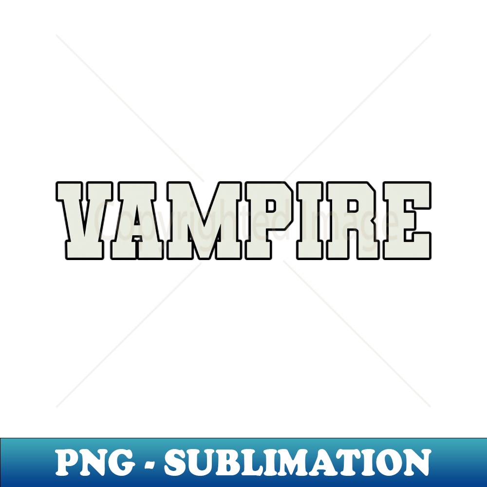 Vampire Word - PNG Transparent Digital Download File for Sub - Inspire ...