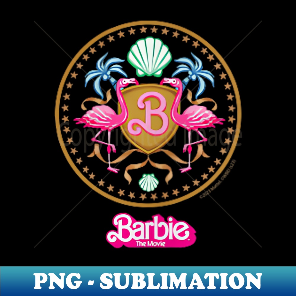 Barbie The Movie - Crest - Vintage Sublimation PNG Download - Inspire ...