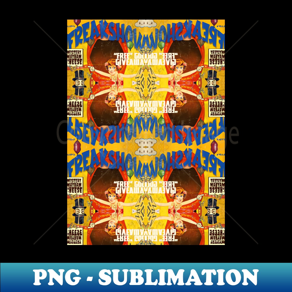 ACID Bath Vintage Freakshow Circus Poster Popart 6 x Psyche | Inspire ...