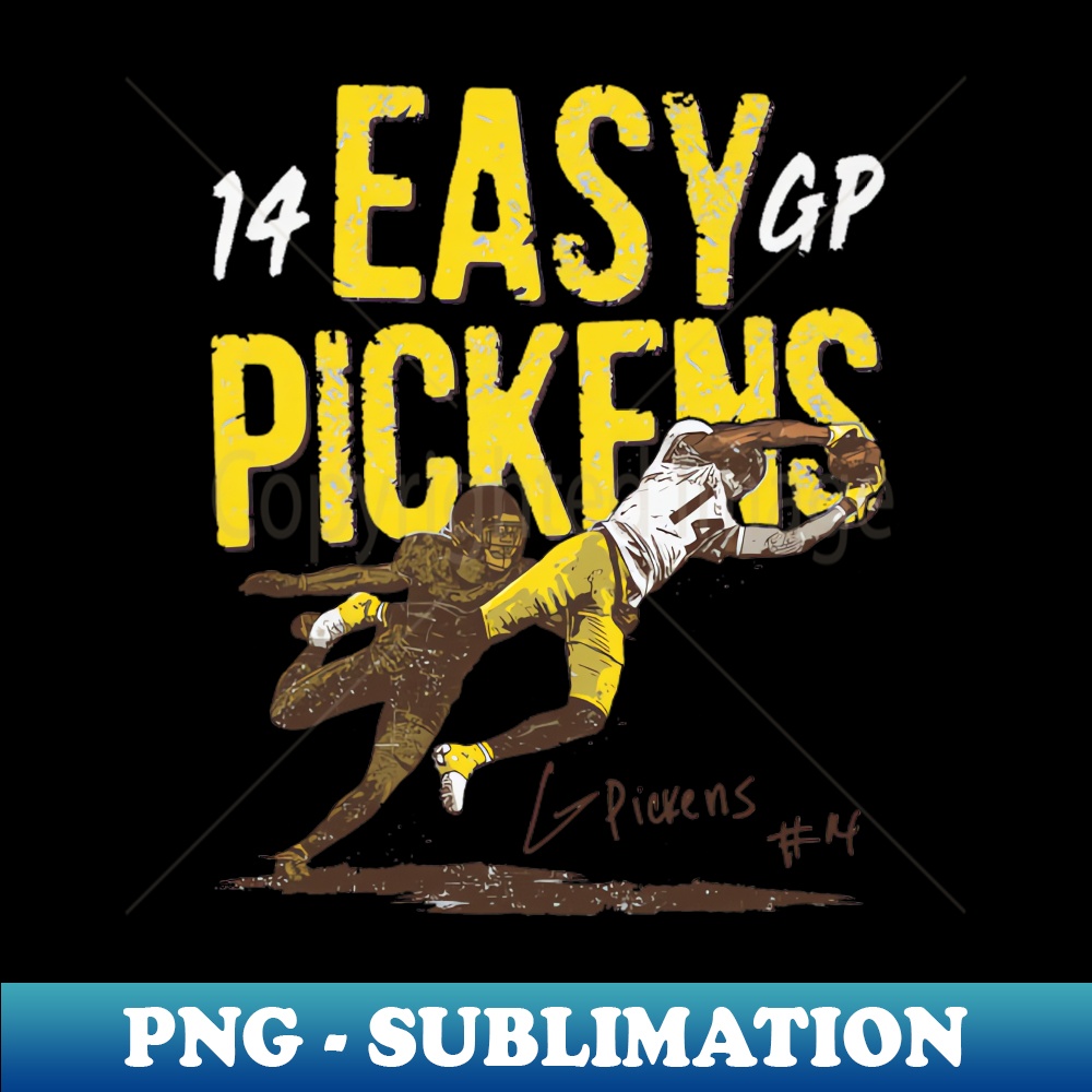 George Pickens Pittsburgh Easy Pickens - PNG Transparent Sub | Inspire ...