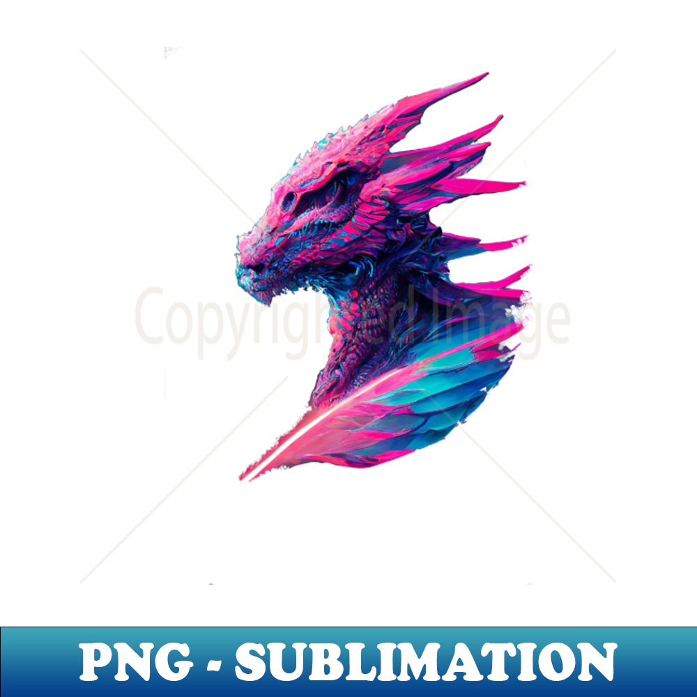 Synthwave Dragon - Elegant Sublimation PNG Download - Spice | Inspire ...