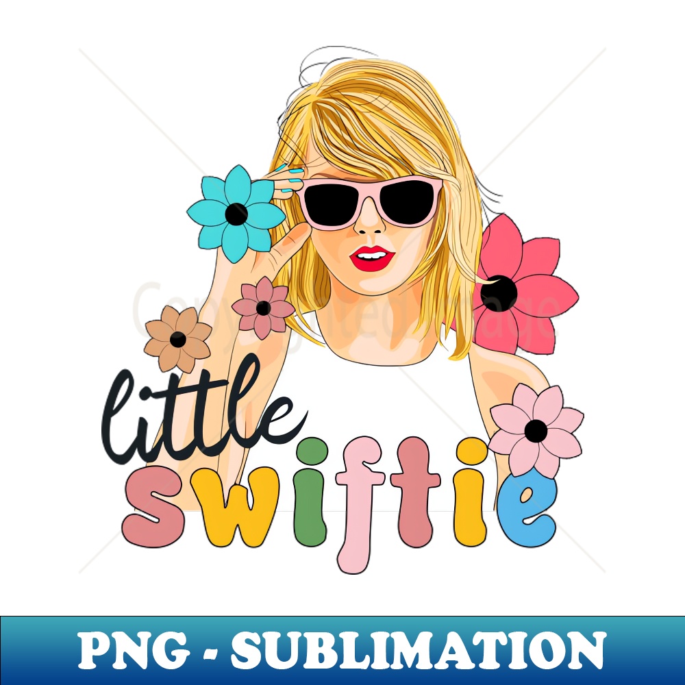 Taylor Swift Little Swiftie - Decorative Sublimation PNG Fil | Inspire ...