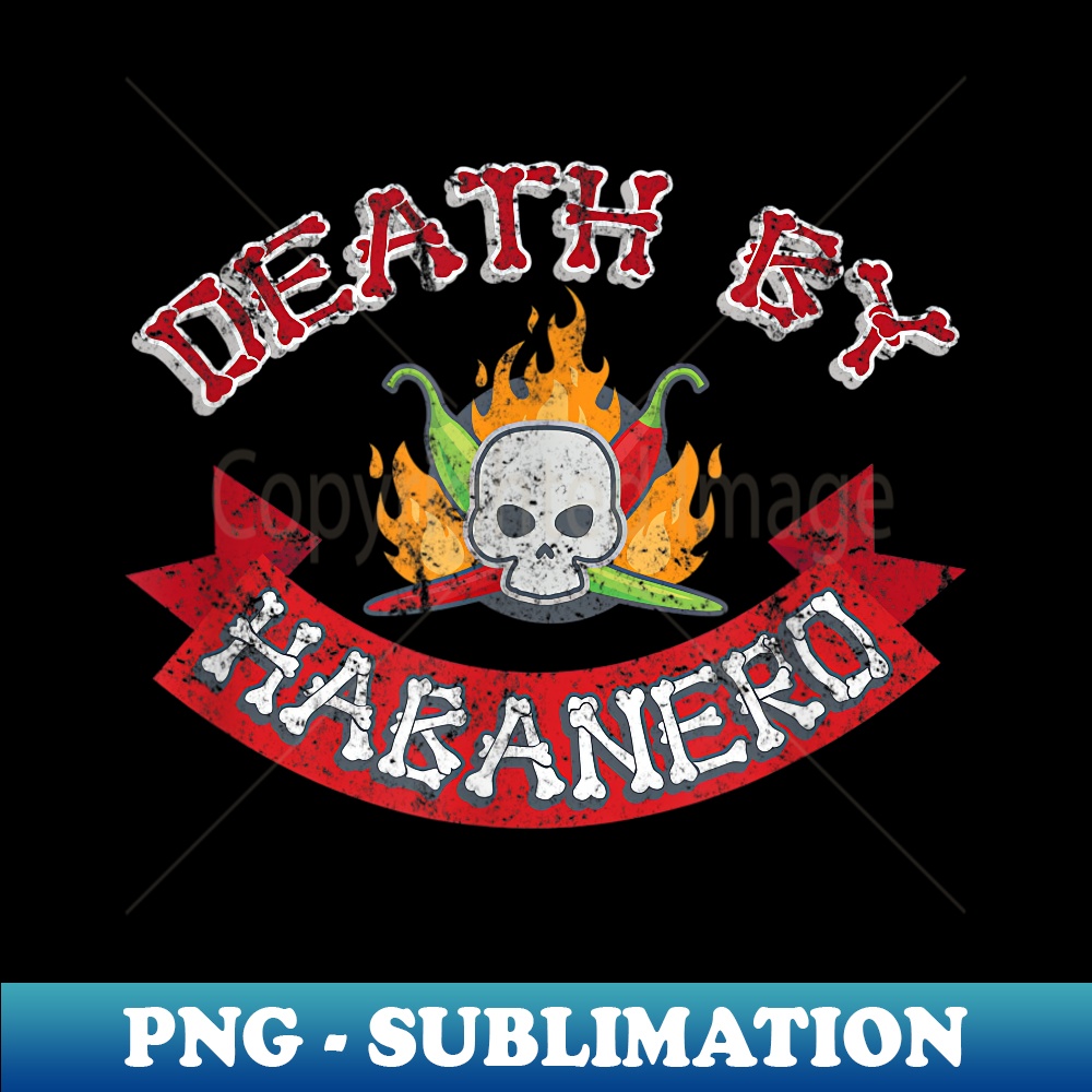 Chili Pepper Death By Habanero - Sublimation-Ready PNG File | Inspire ...