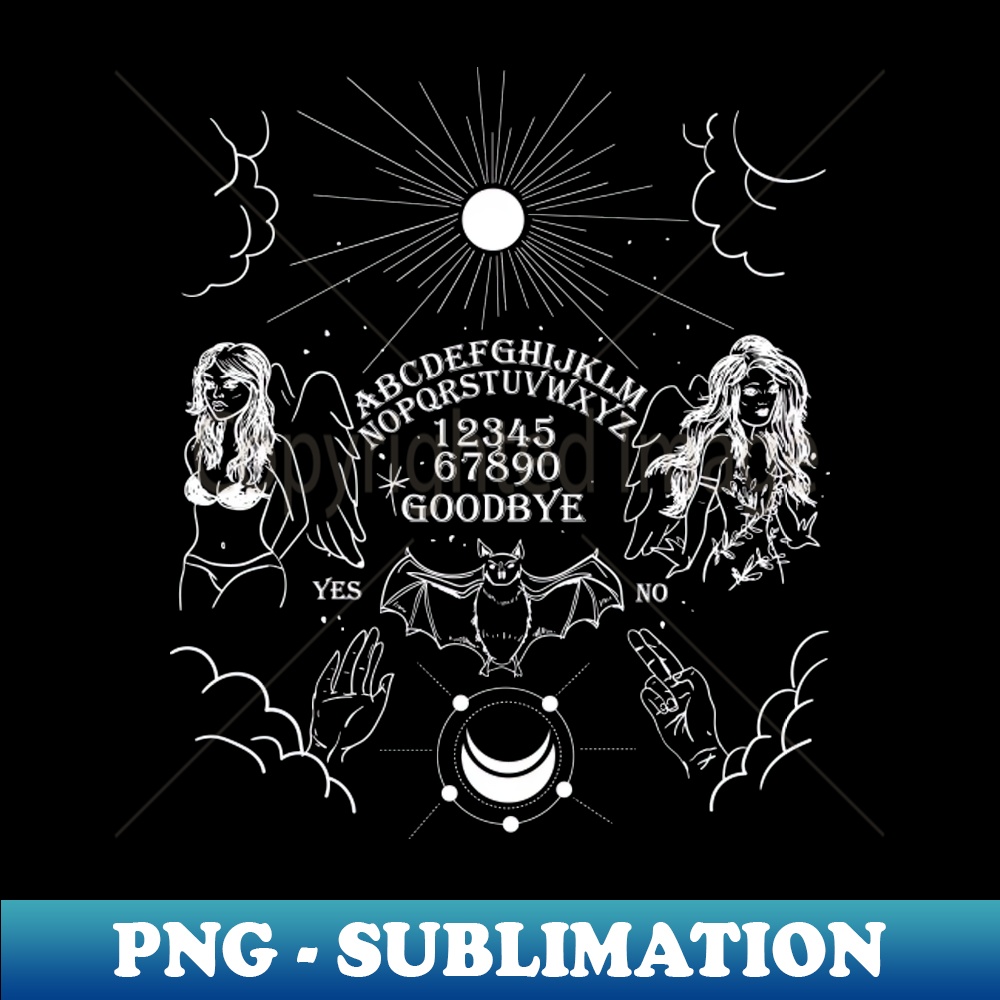 Fallen Angel Spirit Board Gothic Occult - Instant Sublimatio | Inspire ...