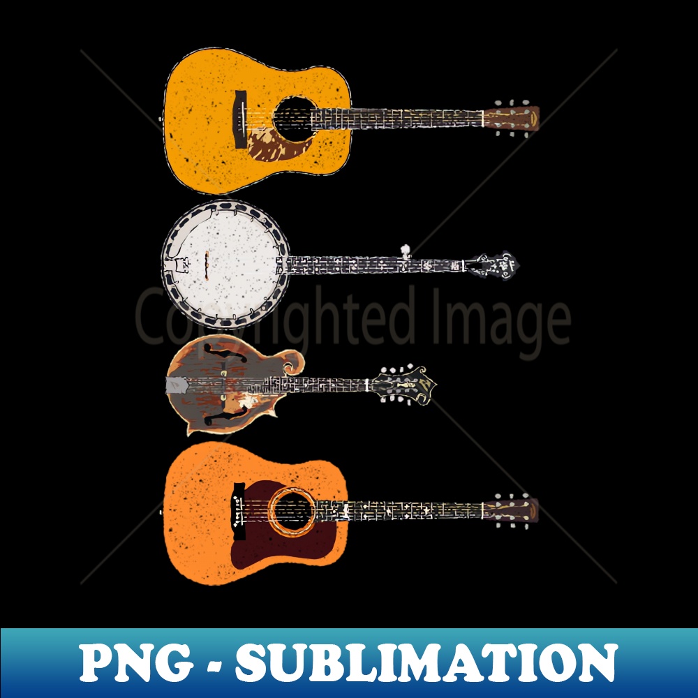 Bluegrass Icons - PNG Transparent Sublimation File - Unleash | Inspire ...