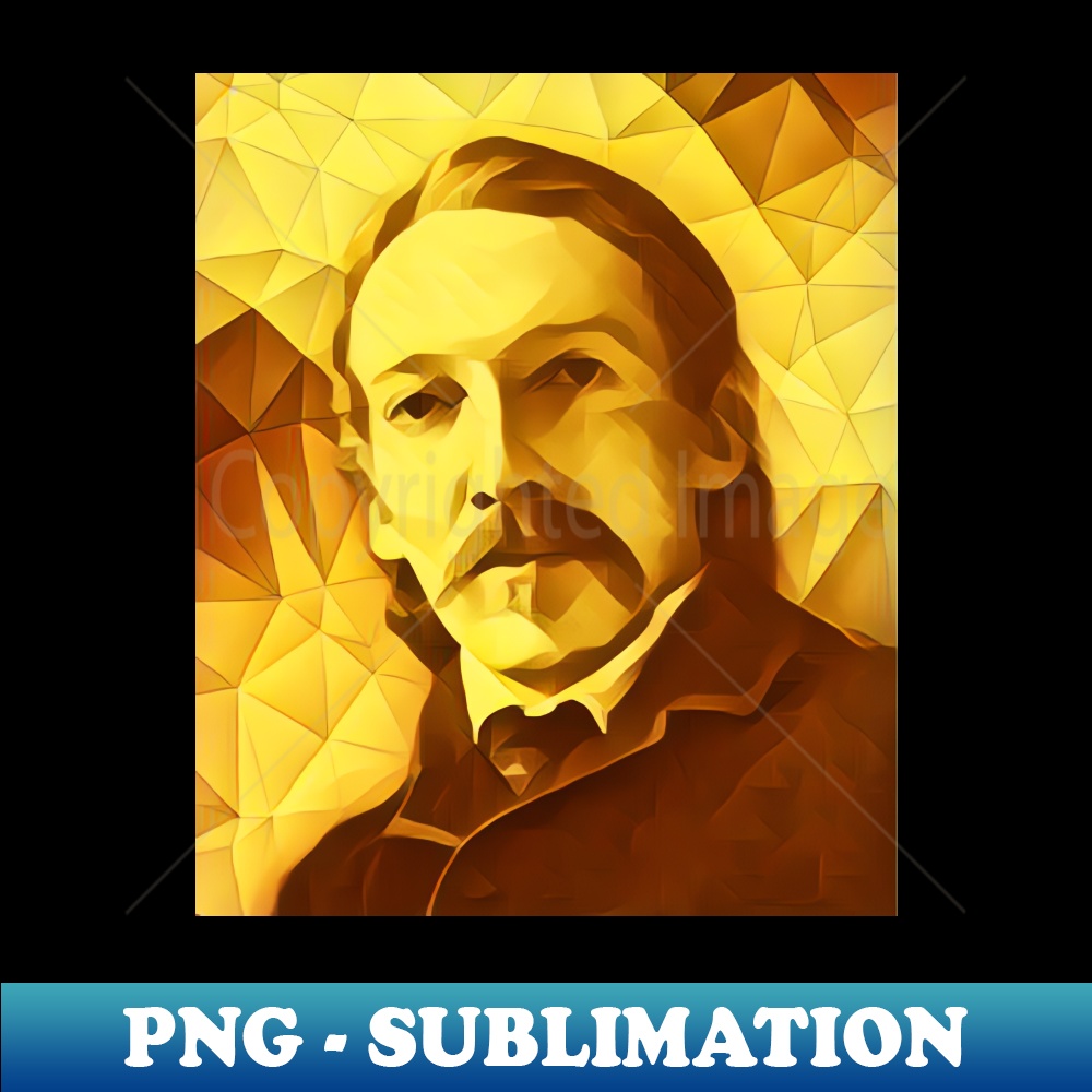 Robert Louis Stevenson Golden Portrait Robert Louis Stevens | Inspire ...