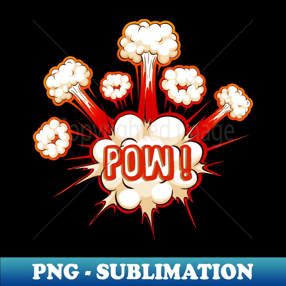 Pow Pow - PNG Transparent Sublimation File - Stunning Sublim | Inspire ...