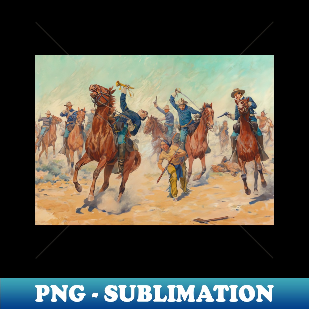 Battle Between US Army And Native Americans - Vintage Wester | Inspire ...