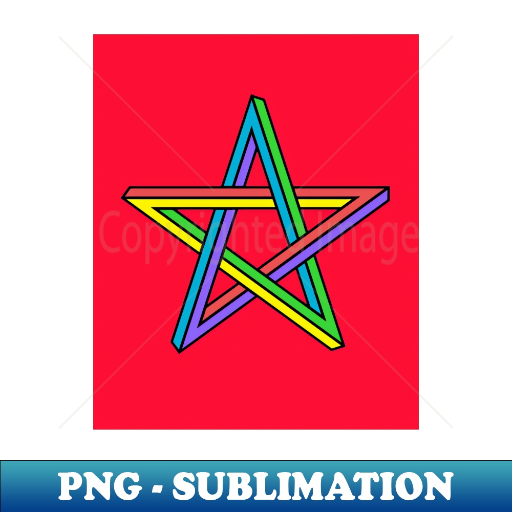 Magical Pentacle - Aesthetic Sublimation Digital File - Unlo | Inspire ...