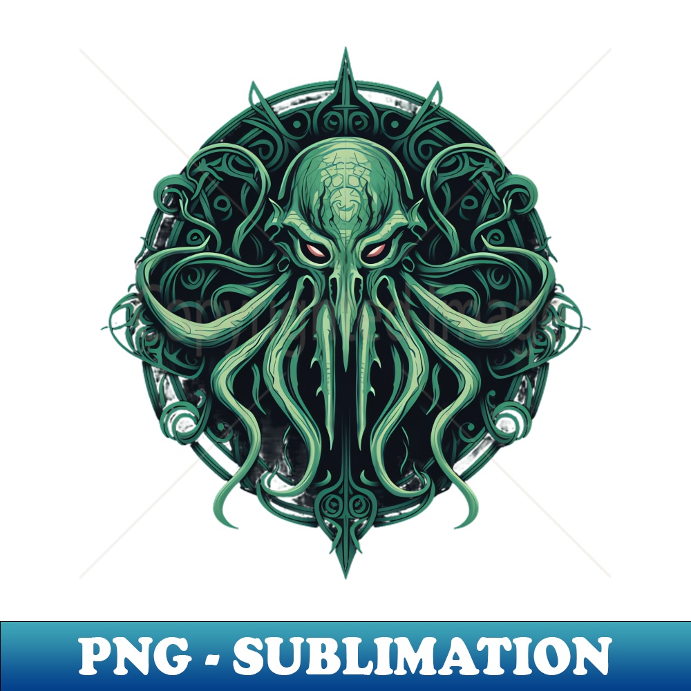 Cthulhu Emblem Symbol - Exclusive Sublimation Digital File - | Inspire ...