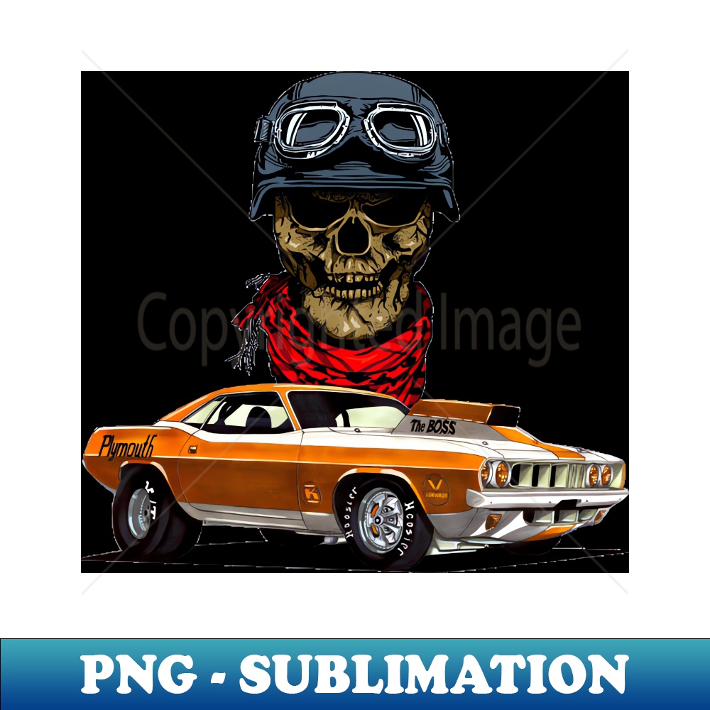 Exclusive art legendary american muscle car 1971 Plymouth V8 | Inspire ...