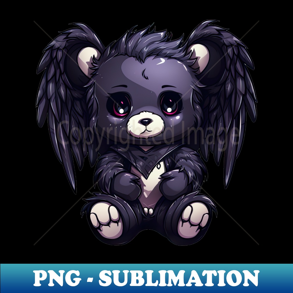 Gothic Guardian The Dark Angel Teddy Bear - High-Resolution | Inspire ...