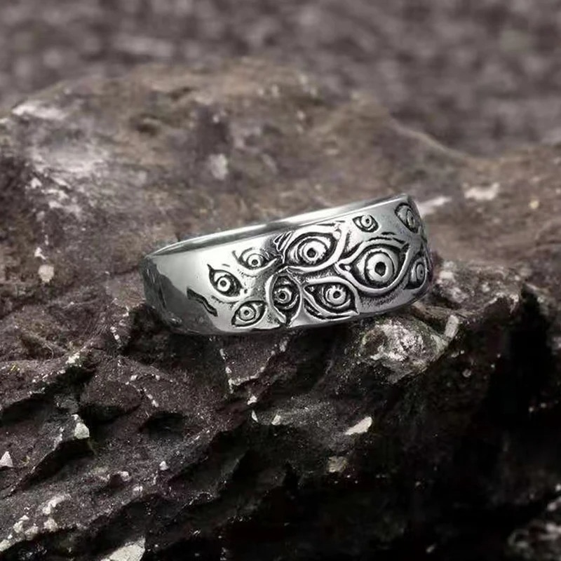 Anime Jujutsu Kaisen Rings Ryomen Sukuna Cosplay Black Dead Inspire