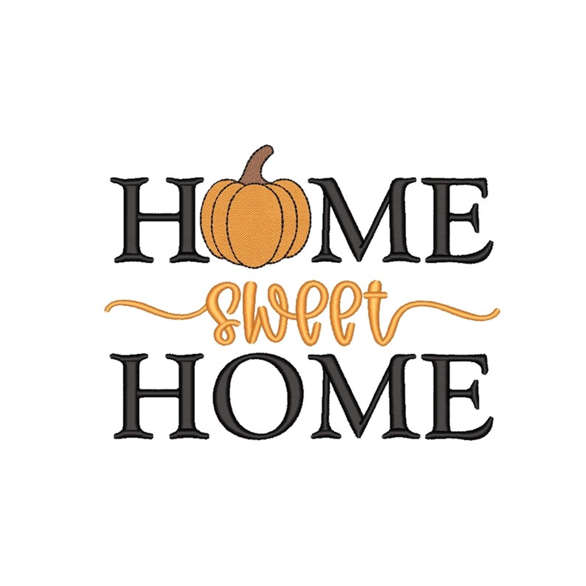 Sweet Home Embroidery Design, 7 sizes, Instant Download | Inspire Uplift