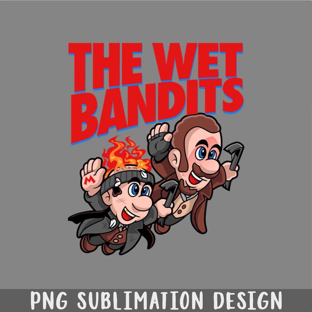 Super Wet Bandits PNG, Christmas PNG - Inspire Uplift