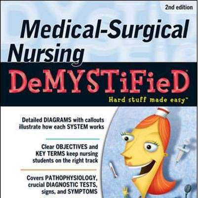 Medical-Surgical Nursing Demystified (Demystified Nursing) 1 | Inspire ...