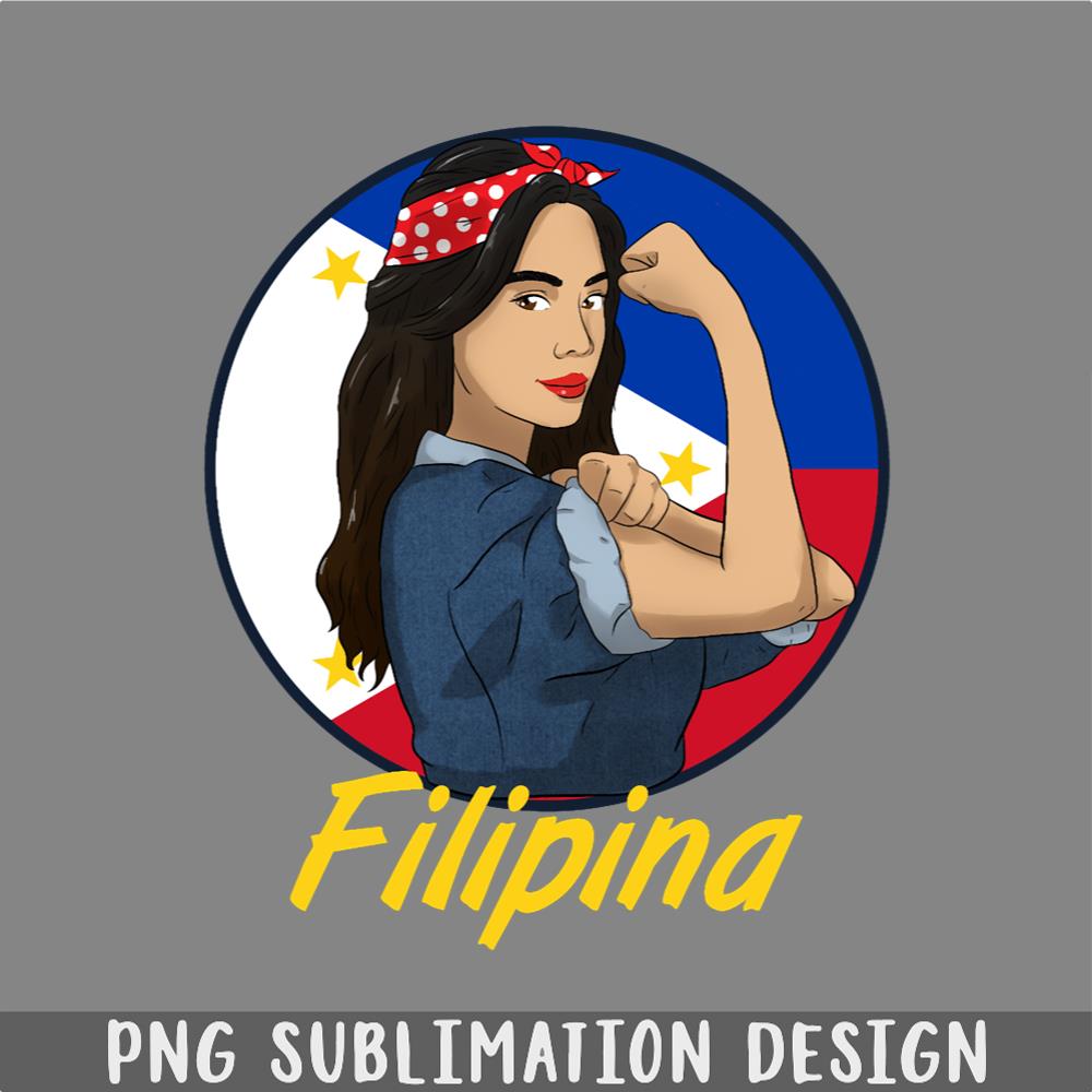 Philippines Pinay Filipina Pride Proud Strong Flag I Gift Id | Inspire ...