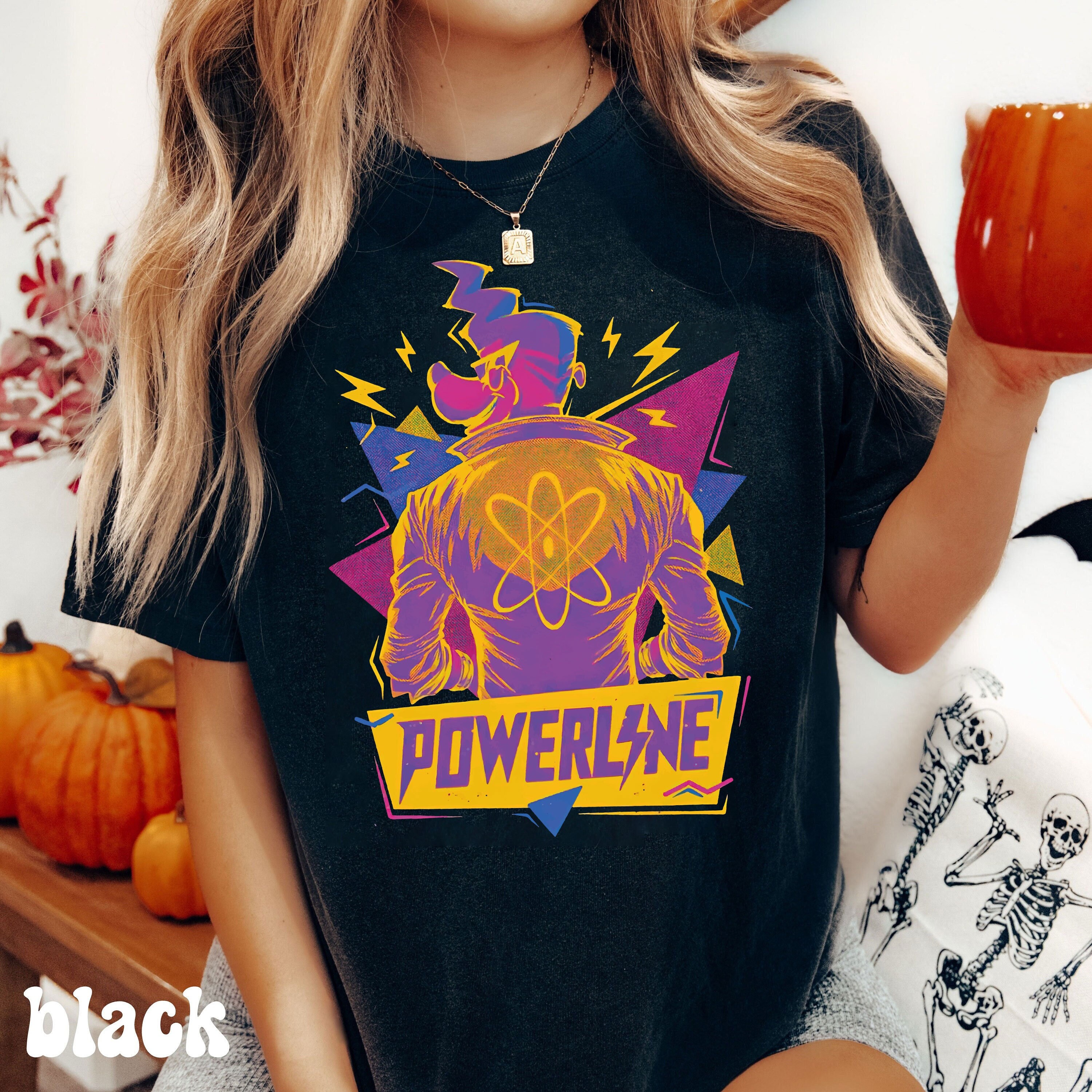 Disney A Goofy Movie Powerline Logo Portrait Shirt, Disneyla | Inspire ...